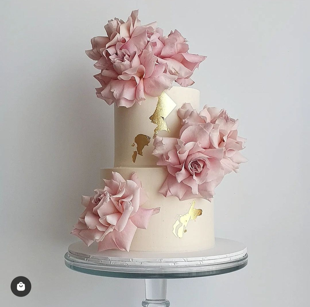 Rose Bloom | Adelaide Custom Wedding Cakes The Bake Space